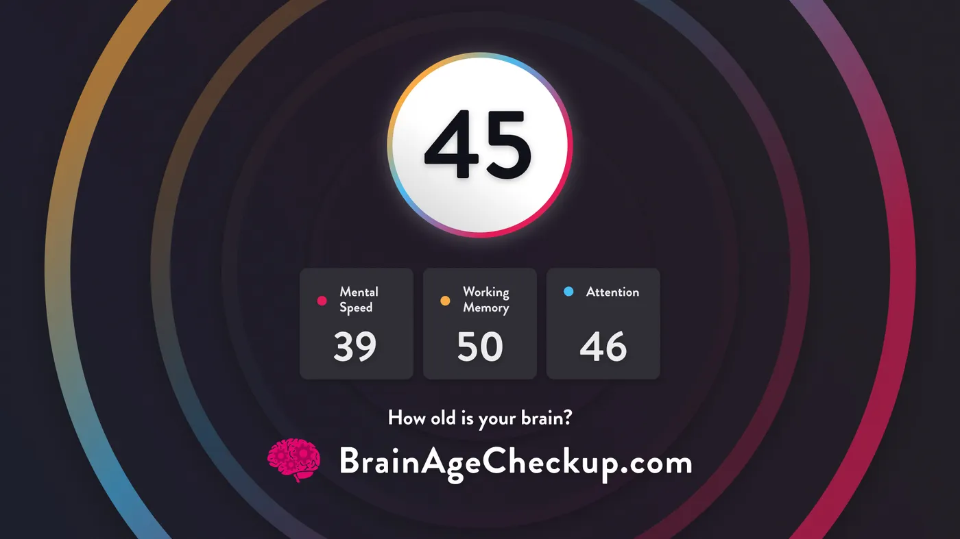 Check Your Brain Age By Thinkie check-your-brain-age-by-thinkie